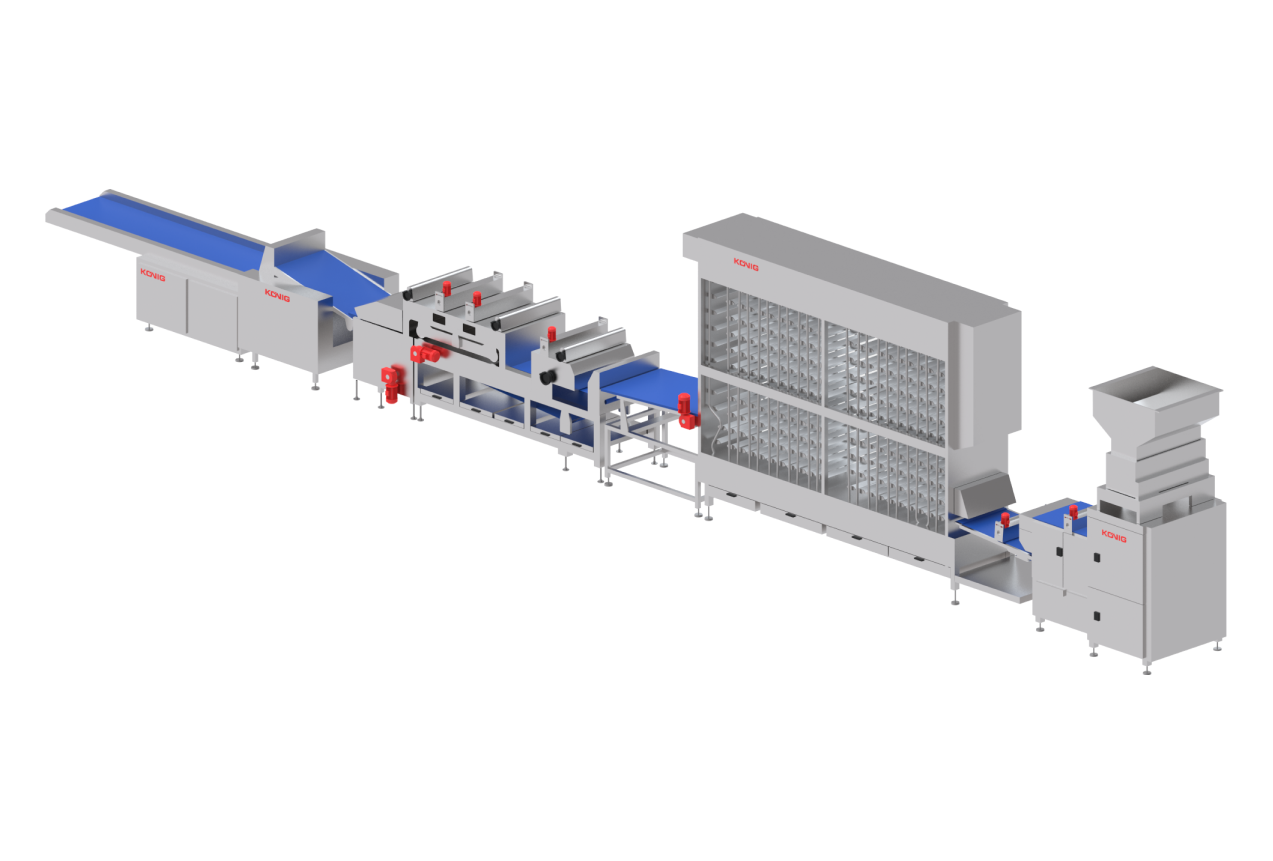 Bread Roll Line - König bakery machines