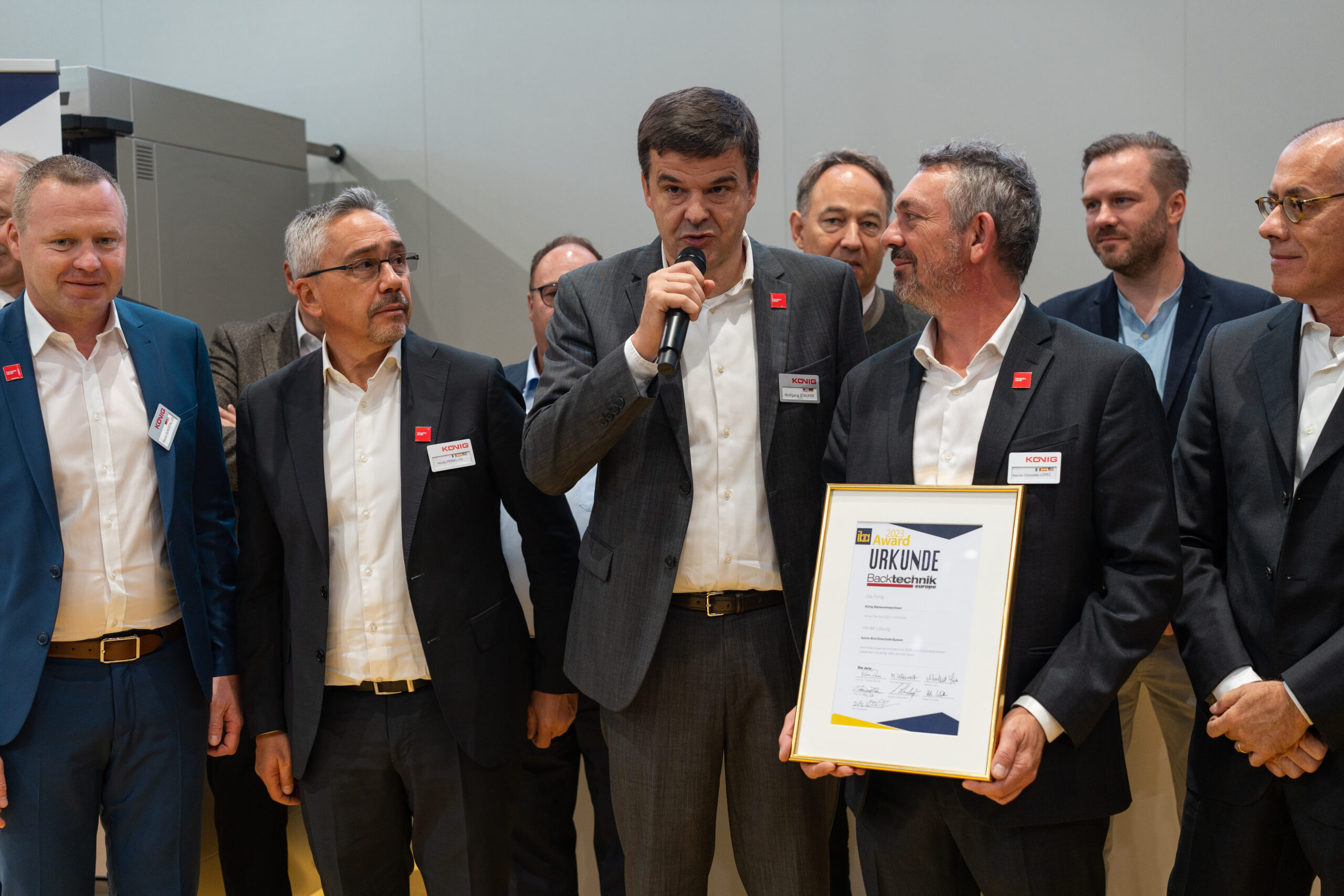 Koenig Wins Industry Award - König bakery machines